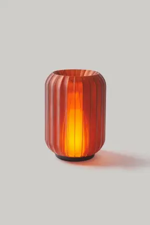 WOOJ DESIGN Cordless Mini Allium Lamp - Amber