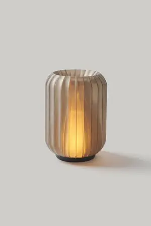 WOOJ DESIGN Cordless Mini Allium Lamp - Smoke
