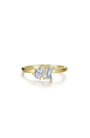 Lafonn Jolie Moi Two-stone Diamond Ring
