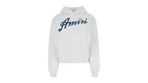 Amiri California Hawaiian Design Hoodie - White