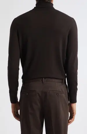 Isaia Wool Turtleneck Sweater