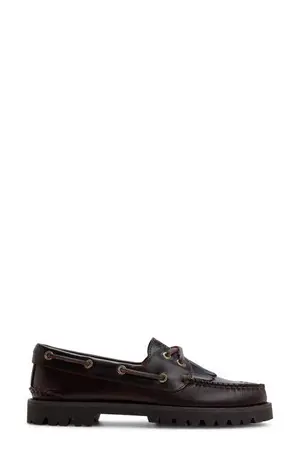 Sperry Authentic Original Kiltie Lug Boat Shoe - Amaretto