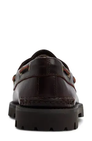Sperry Authentic Original Kiltie Lug Boat Shoe - Amaretto