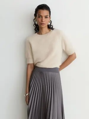 Reiss Short Sleeve Knitwear For Women