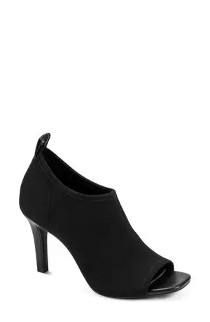 Dkny Brynna Open Toe Bootie - Black
