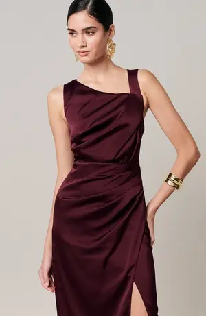 SAVEL Carey Midi Dress - Plum
