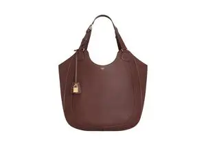 Celine Supple Calfskin Meo Bag - Chestnut
