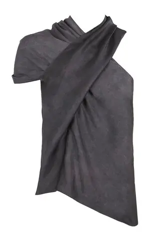 CORTANA Odisea Satin Top - Brown