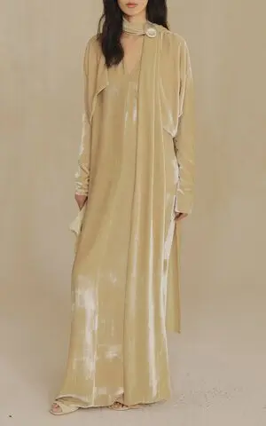 CORTANA Iris Velvet Jacket