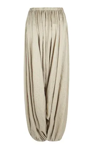 CORTANA Sentido Silk Wide Leg Pants