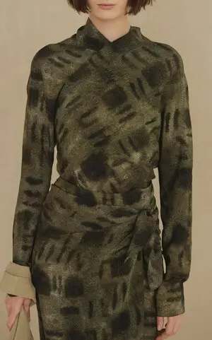 CORTANA Kalon Silk Top