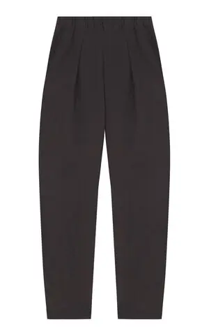 CORTANA Amar Linen-silk Pants - Brown