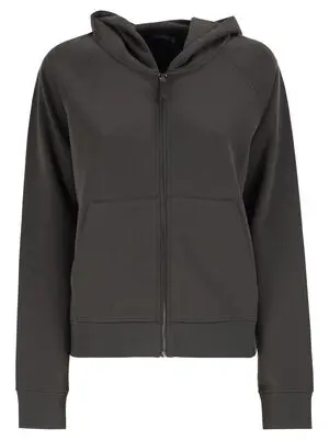 Max Mara Smmmarea Hooded Zip-up Jersey Sweatshirt - Multicolor