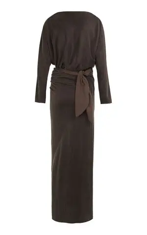 CORTANA Espera Cotton-blend Maxi Dress