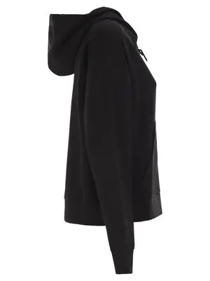 Max Mara Zip-up Hooded Jersey Sweatshirt