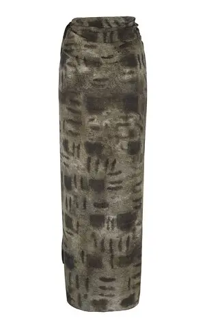 CORTANA Silk Pareo Skirt