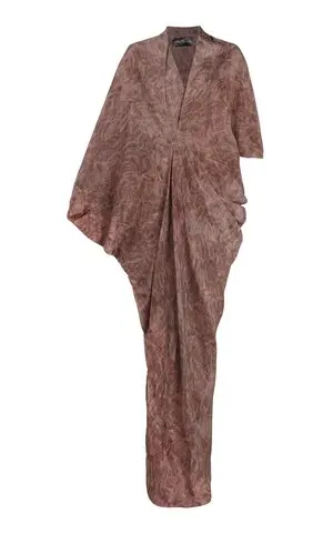 CORTANA Mayu Maxi Dress - Brown