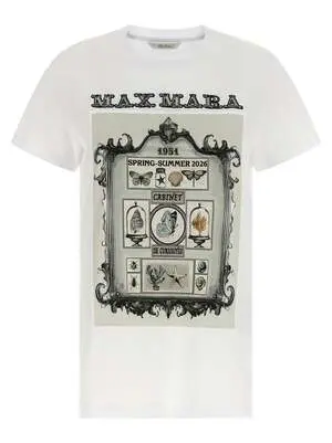 Max Mara Mxmspadino' T-shirt - White