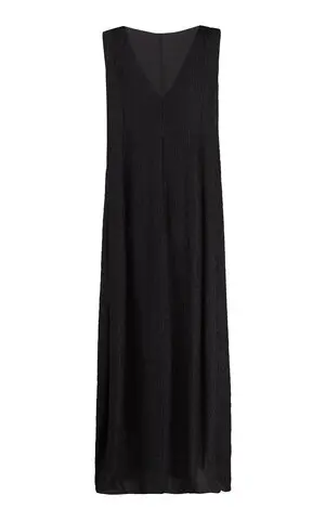 CORTANA Anhelo Silk Chiffon Maxi Dress