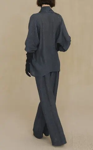 CORTANA Anhelo Silk Chiffon Jacket