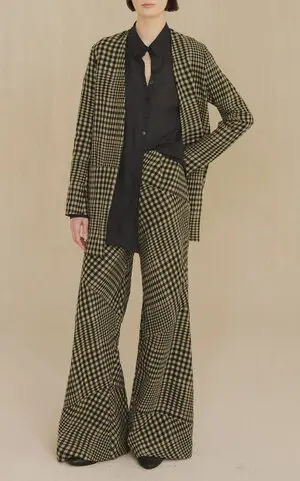 CORTANA Pausa Linen-wool Pants