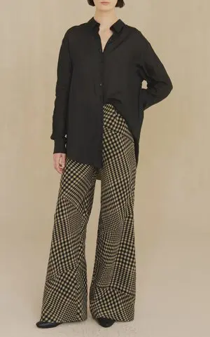 CORTANA Pausa Linen-wool Pants