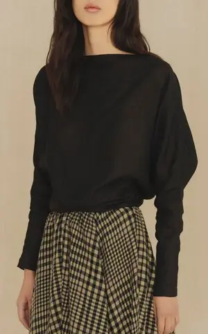 CORTANA Poona Ramie Top