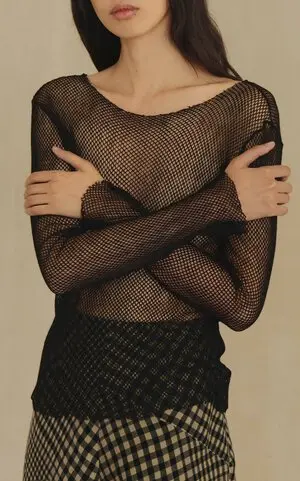 CORTANA Mash Wool Top