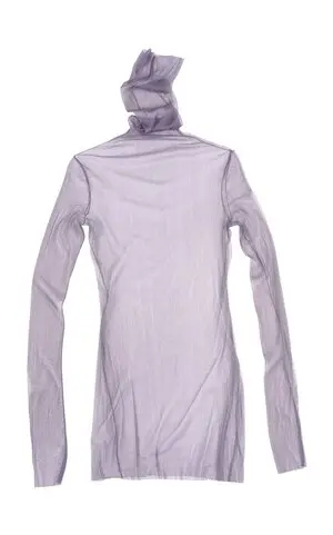 CORTANA Cisne Tulle Silk Top