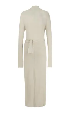 CORTANA Tiva Cotton-silk Maxi Dress