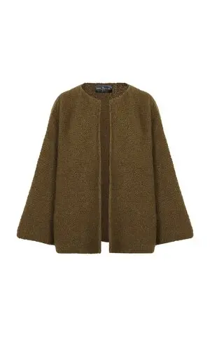 CORTANA Yara Cashmere-silk Jacket - Brown