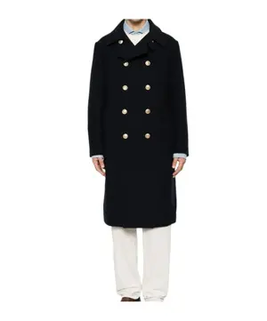 Brunello Cucinelli Double-breasted Coat With Crest Buttons