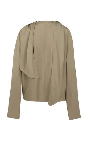 CORTANA Causa Silk Poplin Shirt