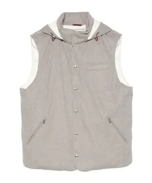 Brunello Cucinelli Hooded Press-stud Gilet
