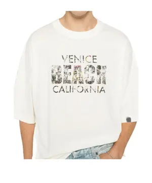 Palm Angels Short-sleeved T-shirt - White