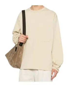 LEMAIRE Long-sleeves Sweatshirt - Nude