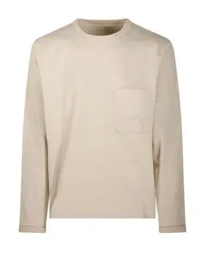 LEMAIRE Long Sleeve Sweatshirt - Nude