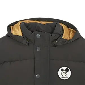 MINI RODINI Long-sleeved Cotton-padded Jacket