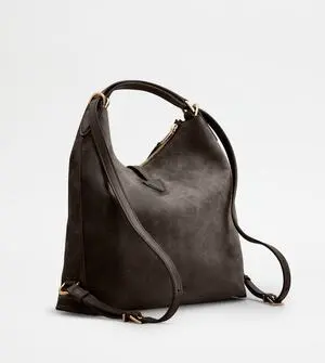 TOD'S Logo Plaque Shoulder Bag