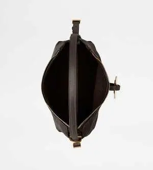 TOD'S Logo Plaque Shoulder Bag