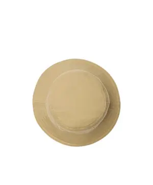 Burberry Stamp Bucket Hat Cotton Beige