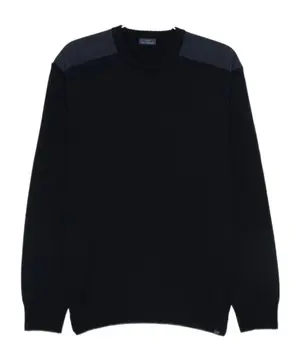 PAUL  SHARK Wool Shoulder-patch Jumper