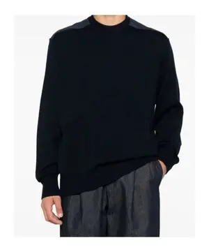 PAUL  SHARK Wool Shoulder-patch Jumper
