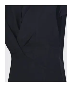 Isabel Marant Étoile Nadrine Draped V-neck Top - Black