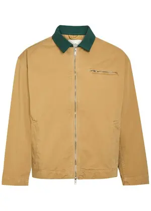 LES DEUX Cotton-twill Jacket - Beige