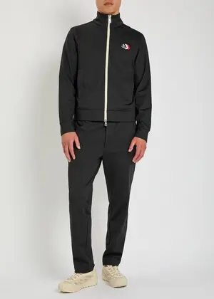 Moncler Logo-appliquéd Jersey Jacket