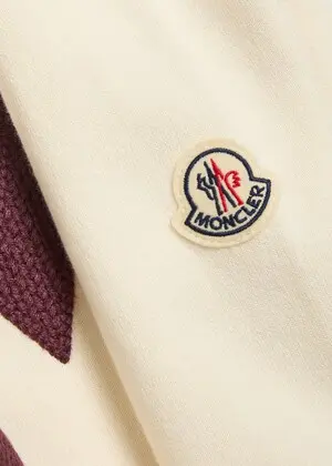 Moncler Logo-embroidered Cotton-blend Jumper