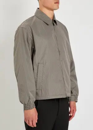 LES DEUX Checked Woven Jacket