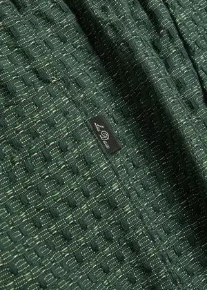 LES DEUX Checked Seersucker Shorts