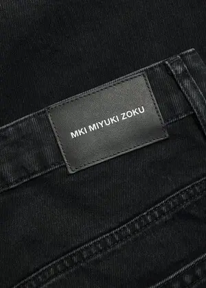 MKI MIYUKI ZOKU Wash Straight-leg Jeans